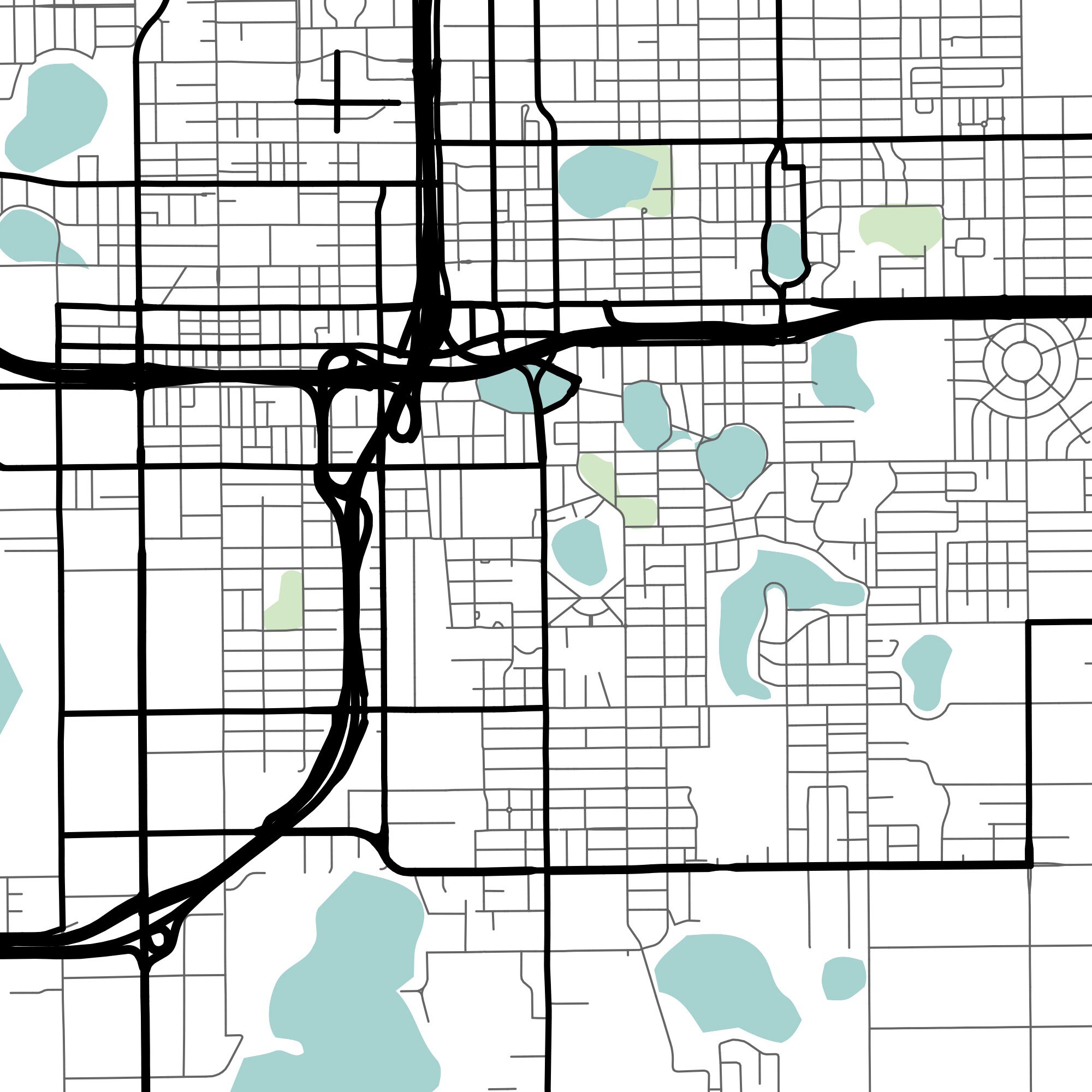 Church Street Orlando Map