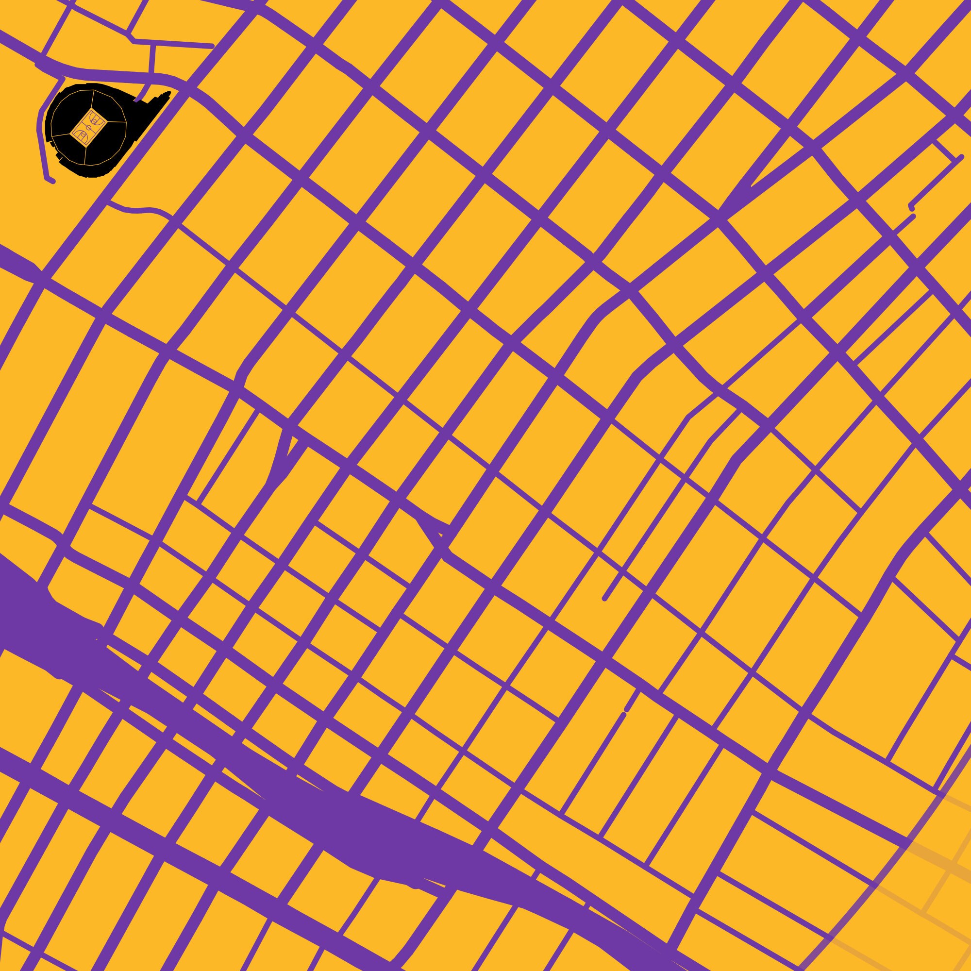 Staples Center, Lakers Print, Stadium Map Print, Los Angeles Lakers ...