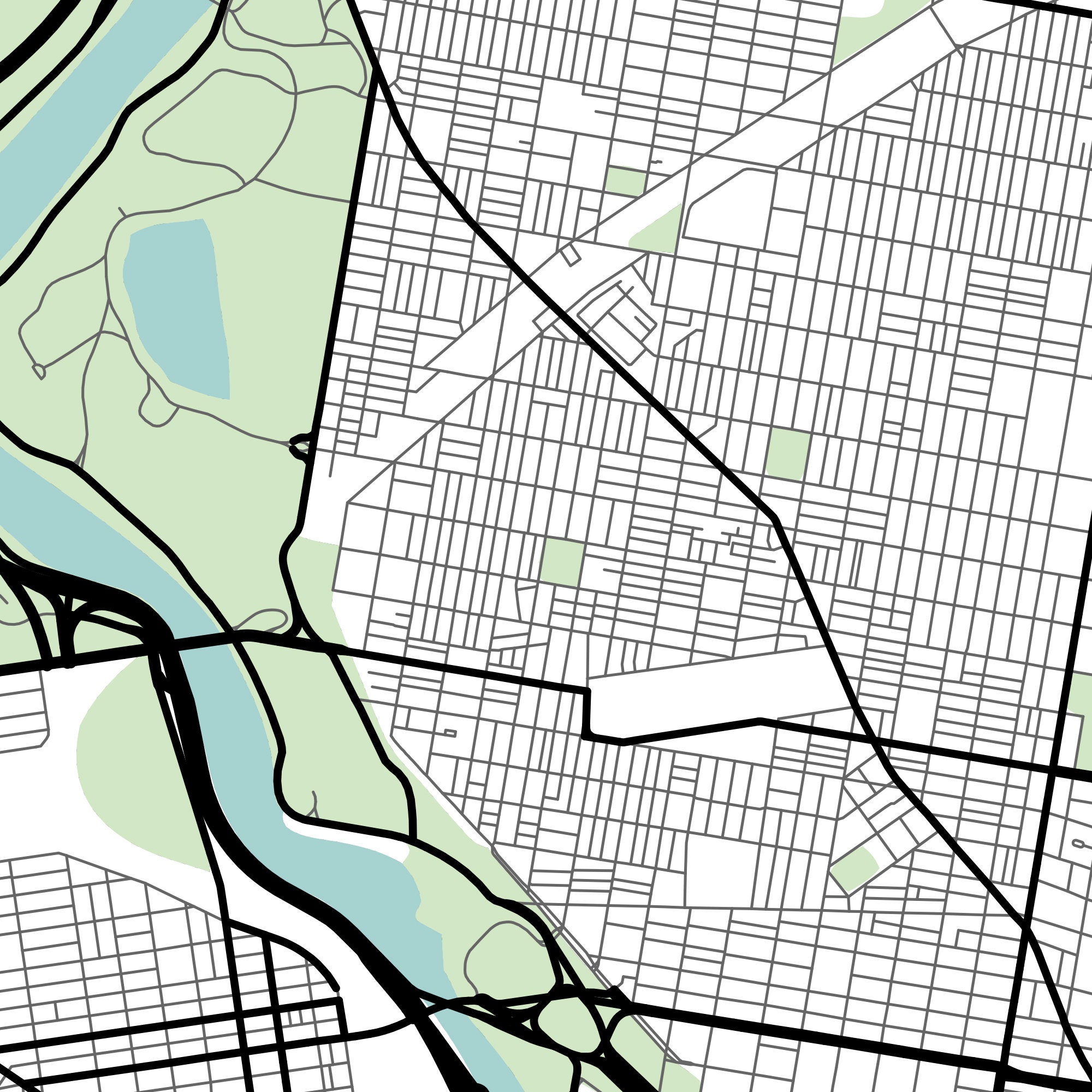 Philadelphia Wall Art Street Map Wall Decor Home Decor Blue - Etsy