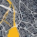 Zurich Map Prints |3 Street Maps | Set | Triptych | Zurich Wall Art ...