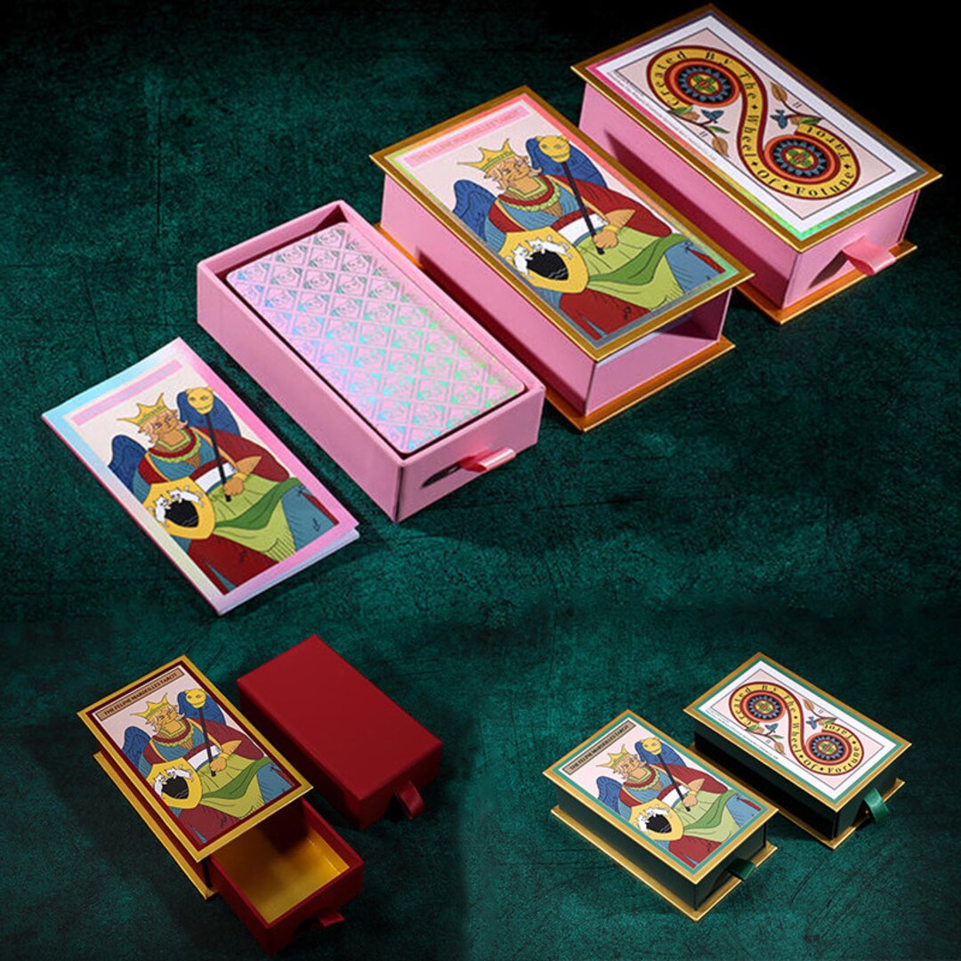 Feline Marseilles Tarot Deck, 3 Decks With Cat Theme Art - Etsy