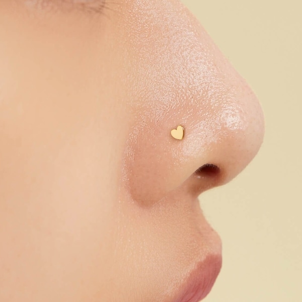 Micro Nose Stud - Etsy
