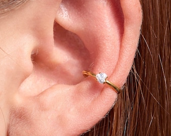 6,8,10,12mm Hinged Segment Ring 16G Conch Clicker, 316L Surgical Steel ...