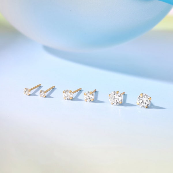 Simple Stud Earrings - Etsy