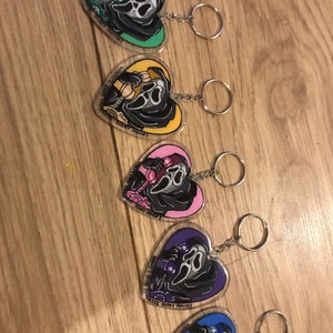 Ghostface From Scream Keychain - Etsy