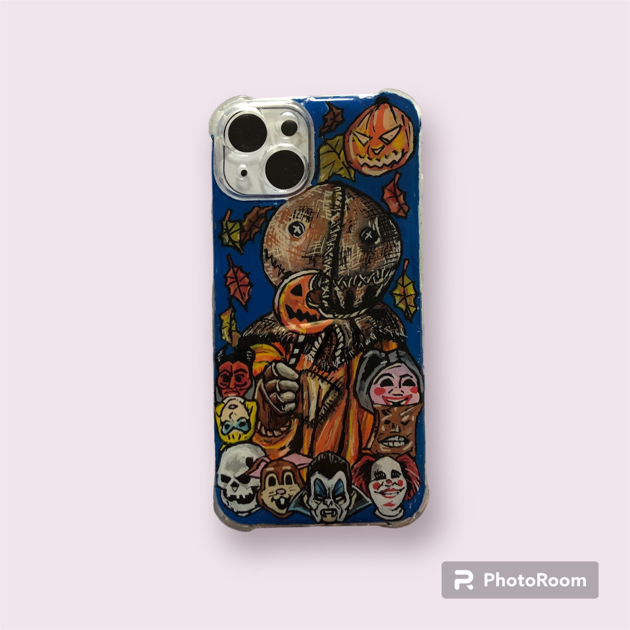 Trick R Treat Sam Hand Painted Phone Case iPhone 14 - Etsy