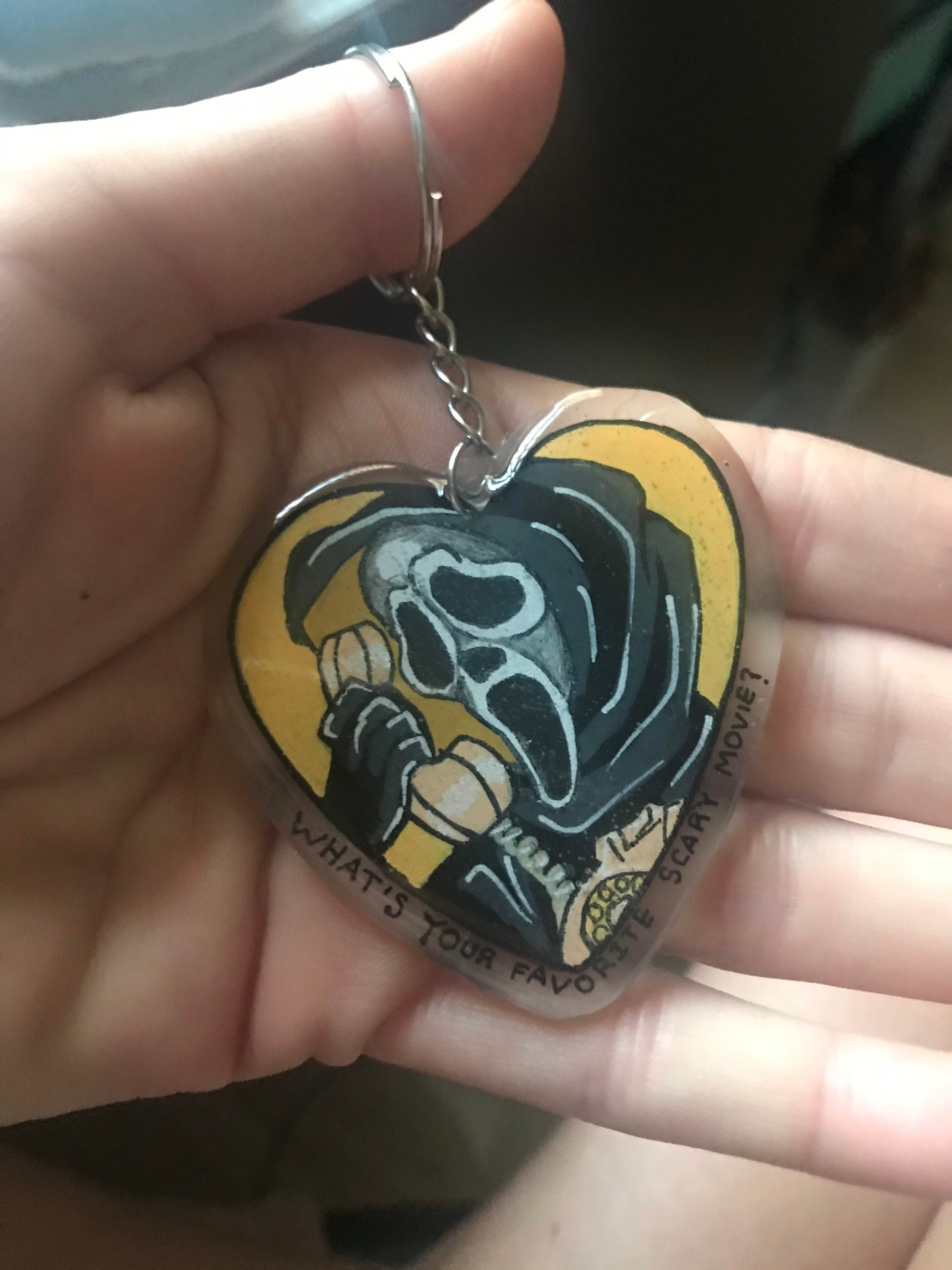 Ghostface From Scream Keychain - Etsy