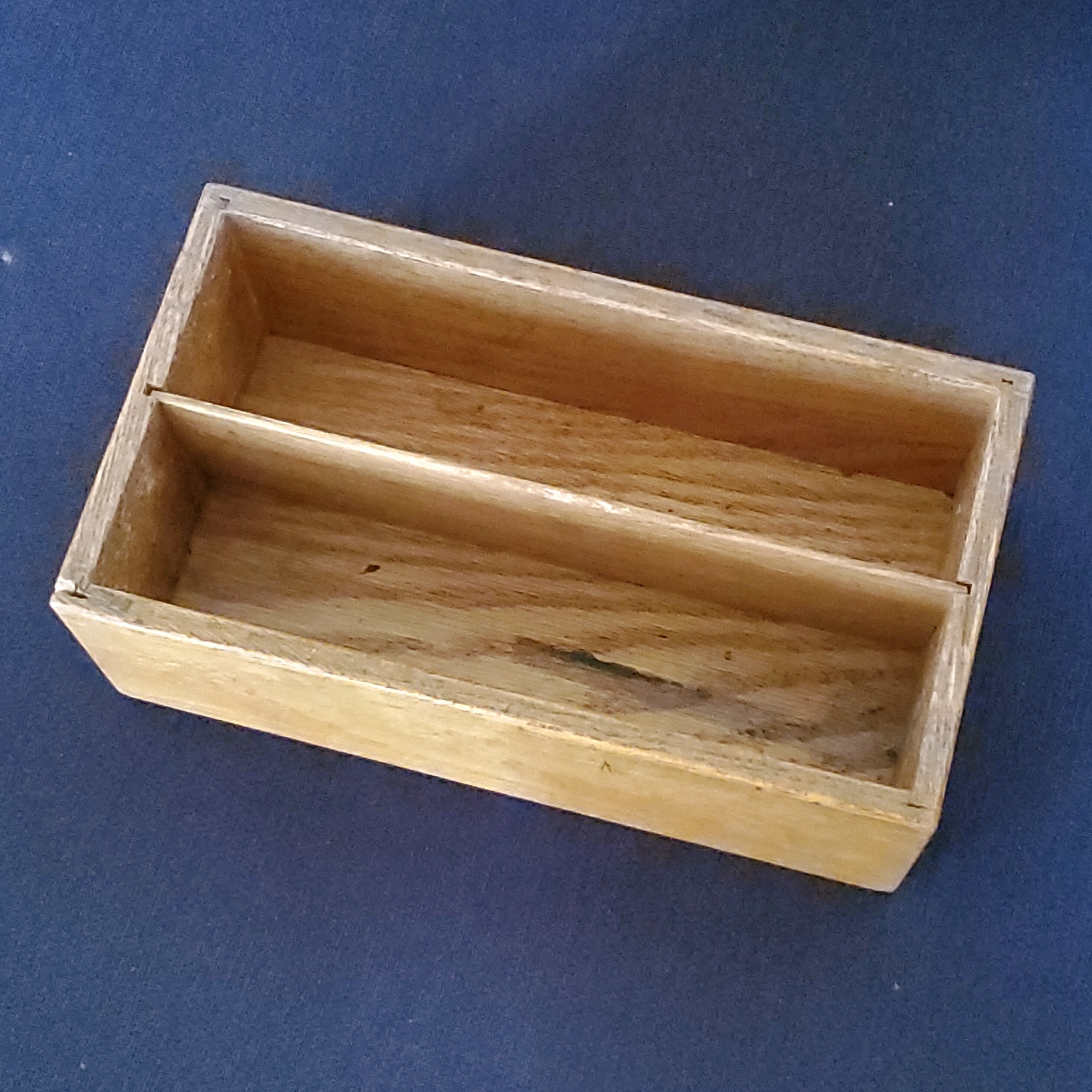 Vintage Wood Filing Box - Etsy