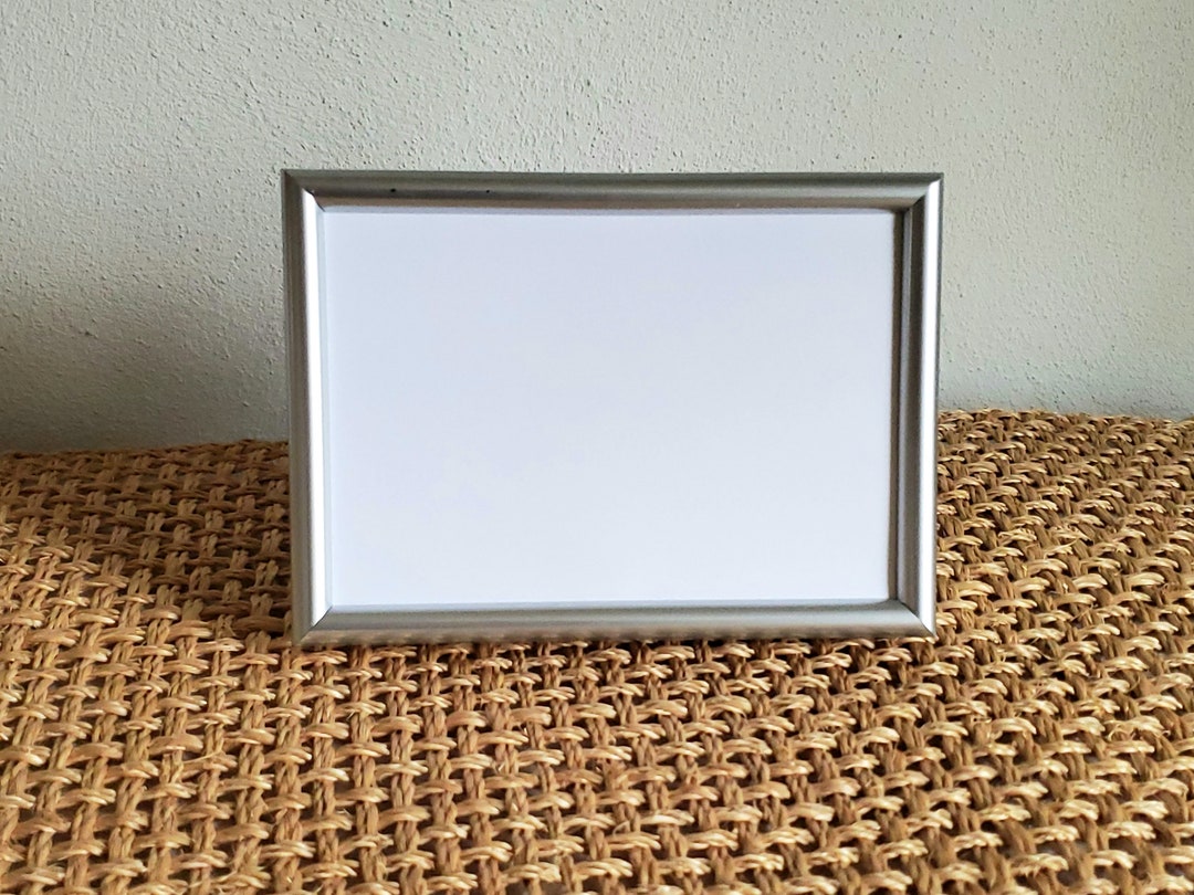 Silver Minimalist Frame in Choice of Sizes - Etsy
