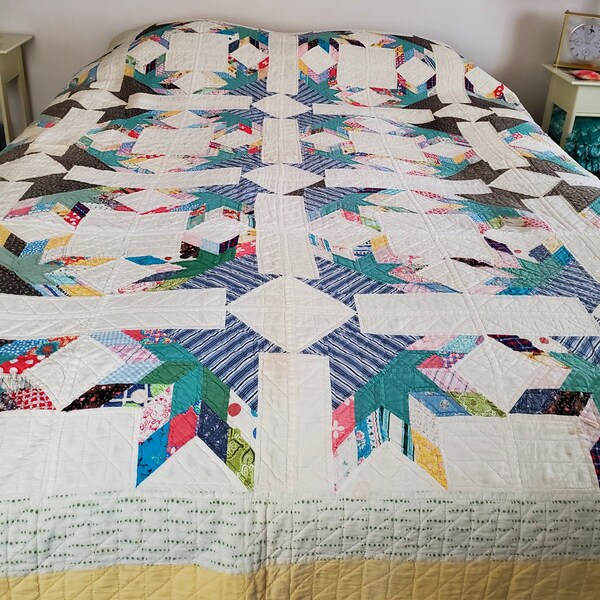 Mid Century Quilt - Etsy
