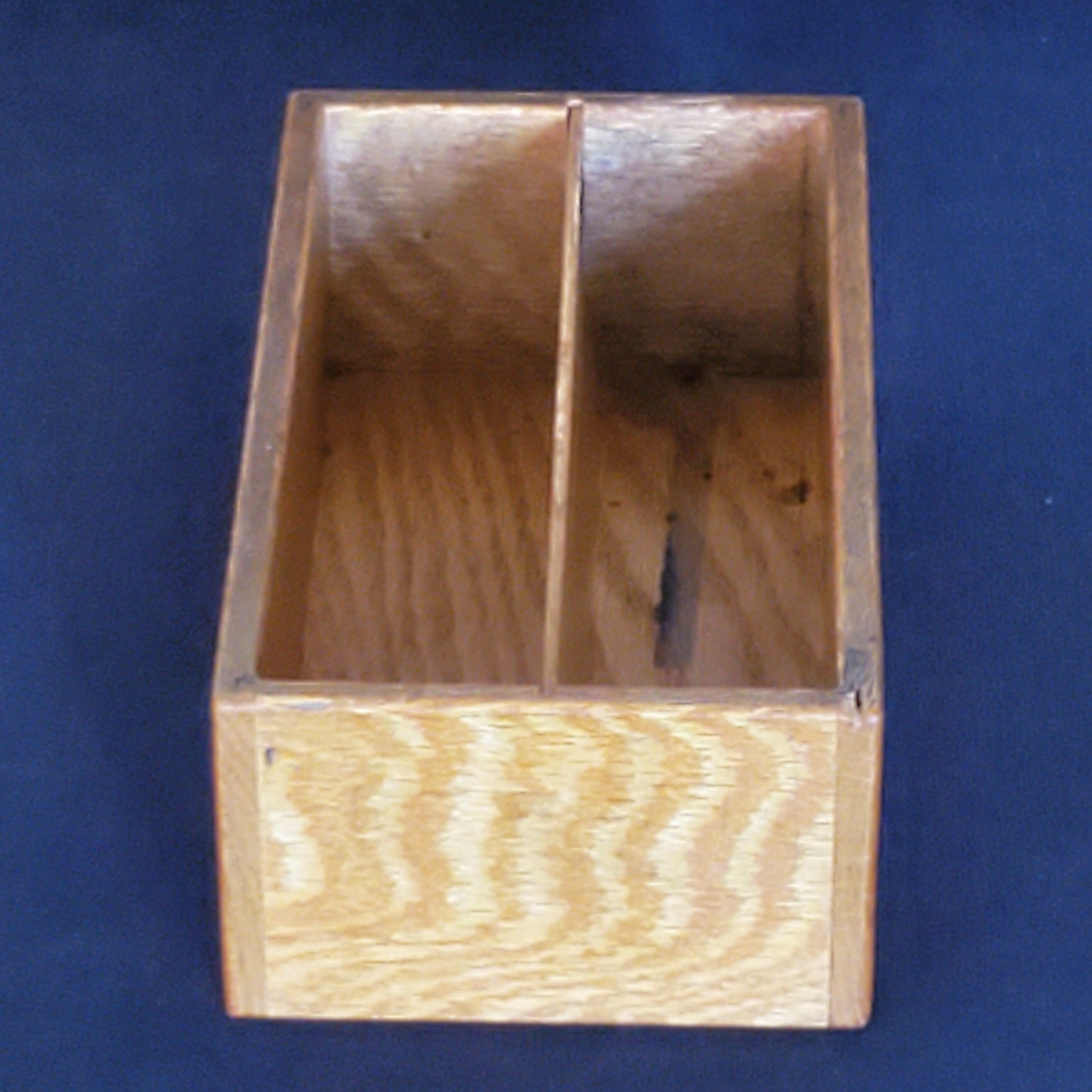 Vintage Wood Filing Box - Etsy