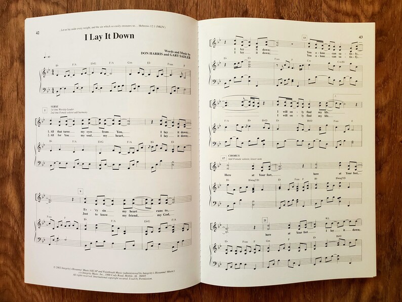 Sing for Joy: A Songwriter's Heart Music Book for Voice - Etsy