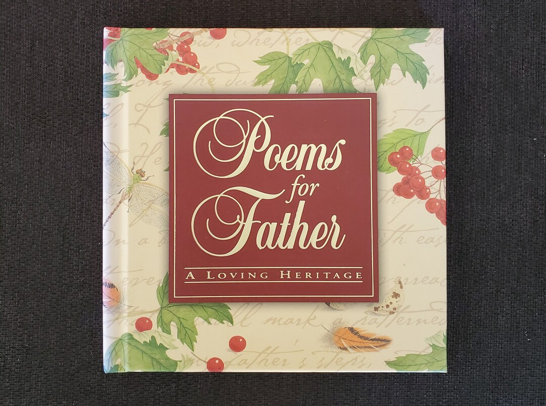 Poems for Father: A Loving Heritage - Gift Book - Etsy