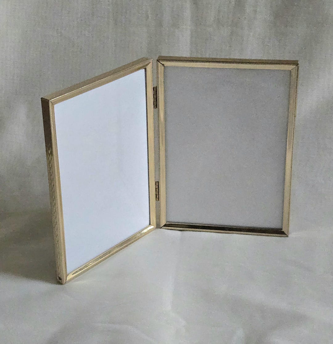 Self-standing Double Hinged Frame for Two 5x7 Photos - Etsy