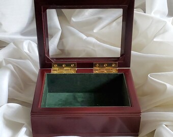 Decorative Box Walnut and Mahogany Box Valet Box Keepsake Box - Etsy