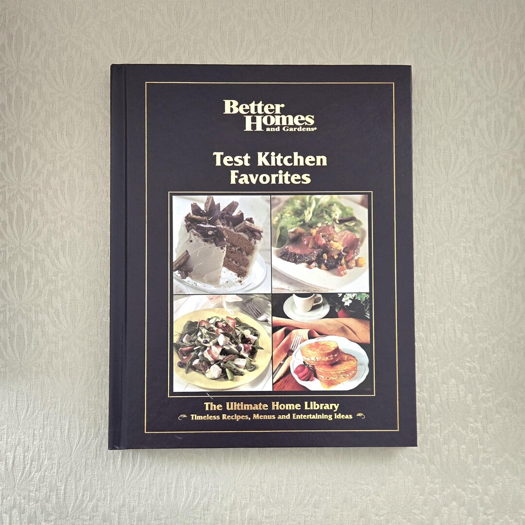 Better Homes and Gardens Test Kitchen Favorites Cookbook - Etsy