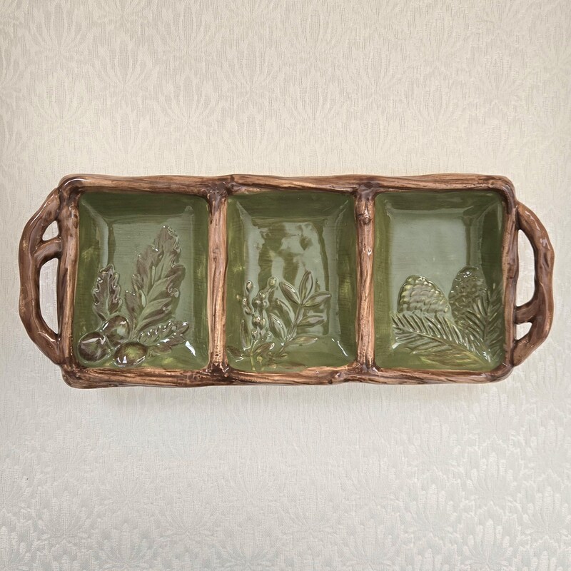 Divided Relish Dish - Etsy
