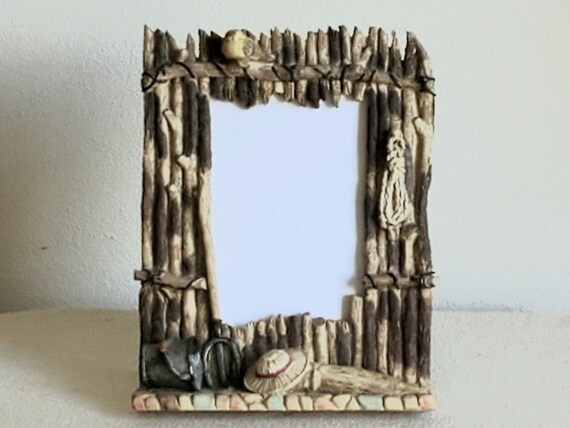 Vintage Garden-themed Frame for 3.5x5 Photo | Etsy