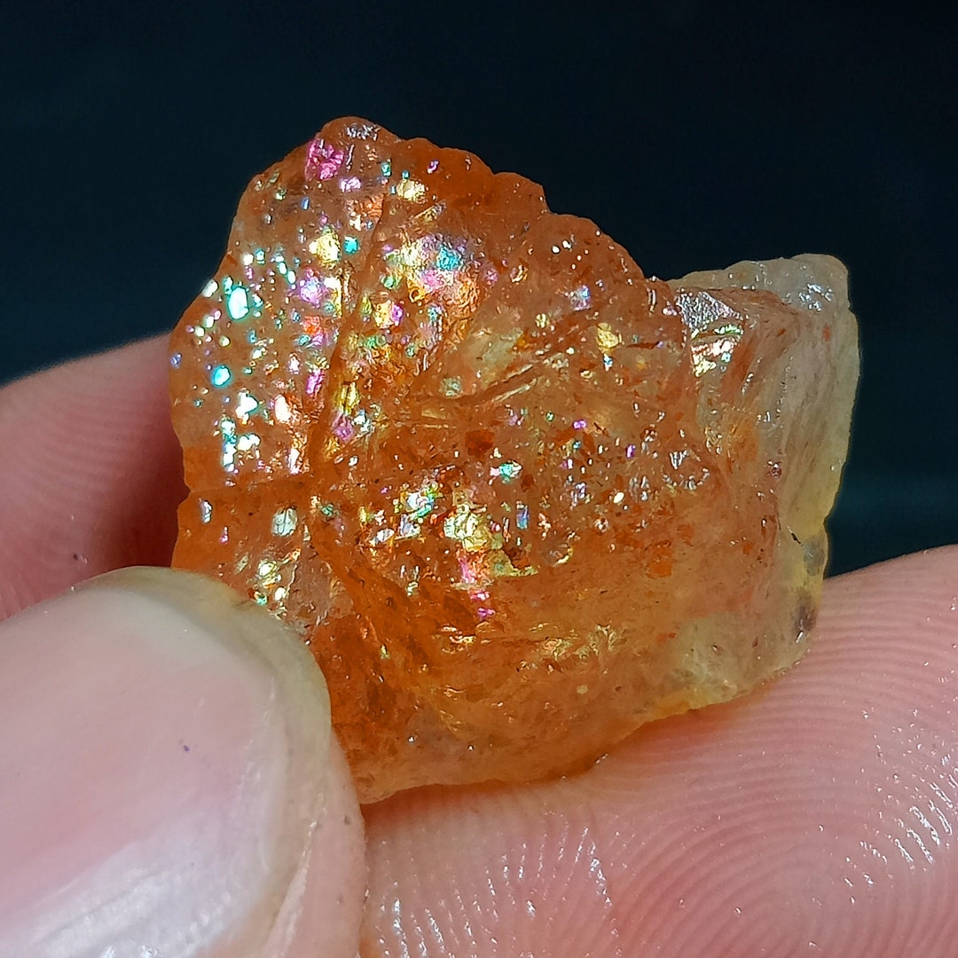 SUNSTONE !! Raw Sunstone Rough Rainbow Lattice Sunstone Brilliant ...
