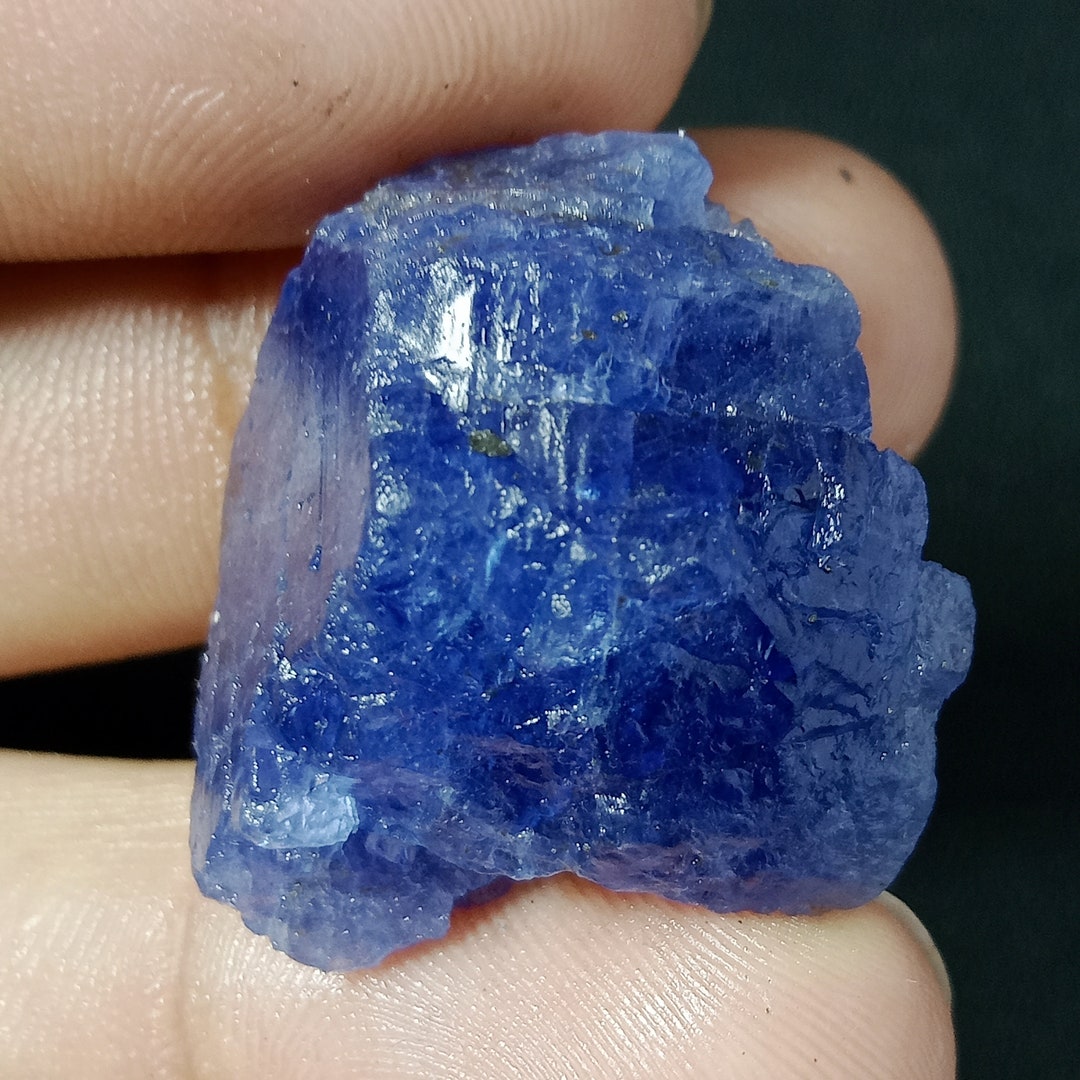 Raw Tanzanite Large Tanzanite Rough Tanzanite Gemstone Size 27x19 MM ...