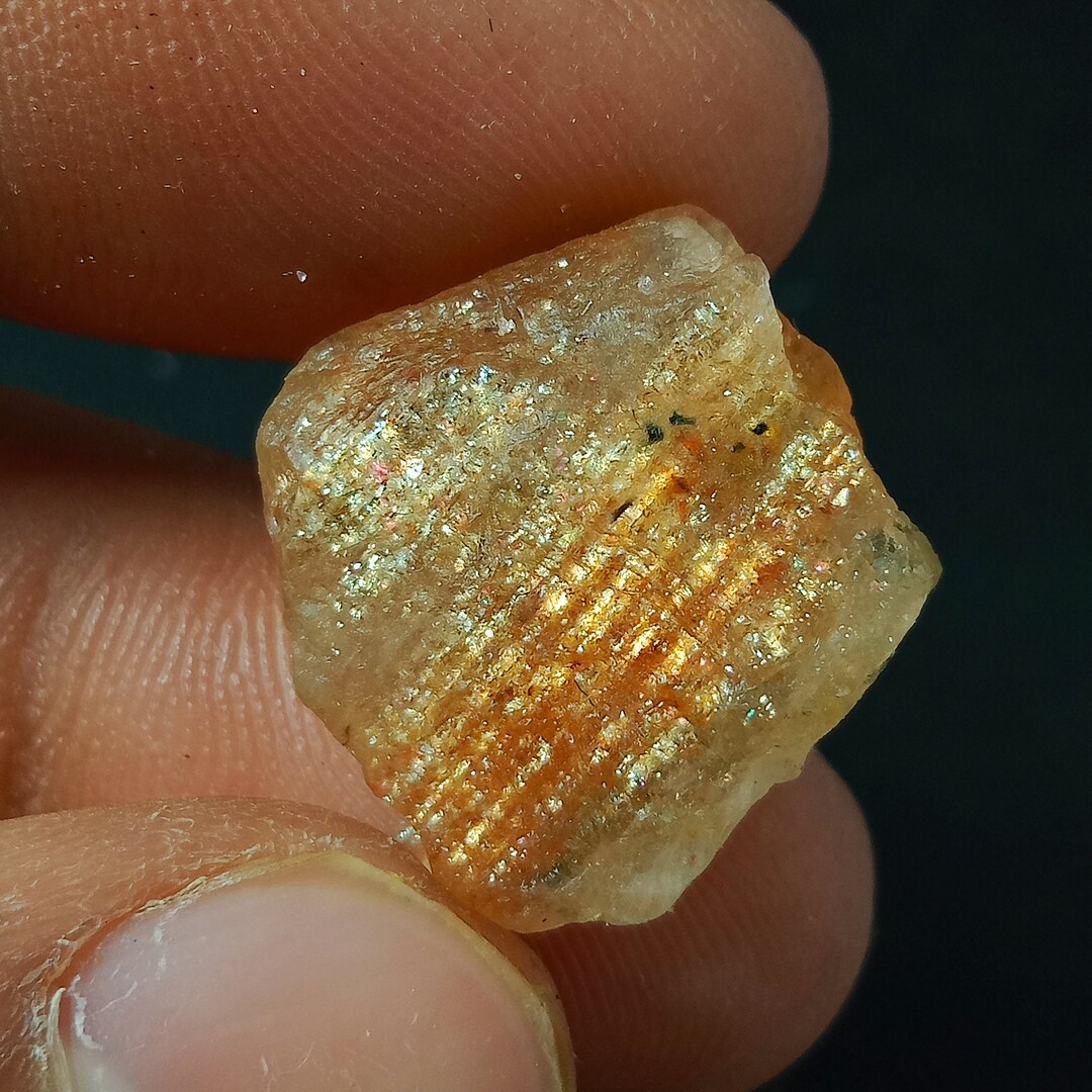 SUNSTONE Raw Top Sunstone Rough 100% Natural Golden Sunstone Rough ...