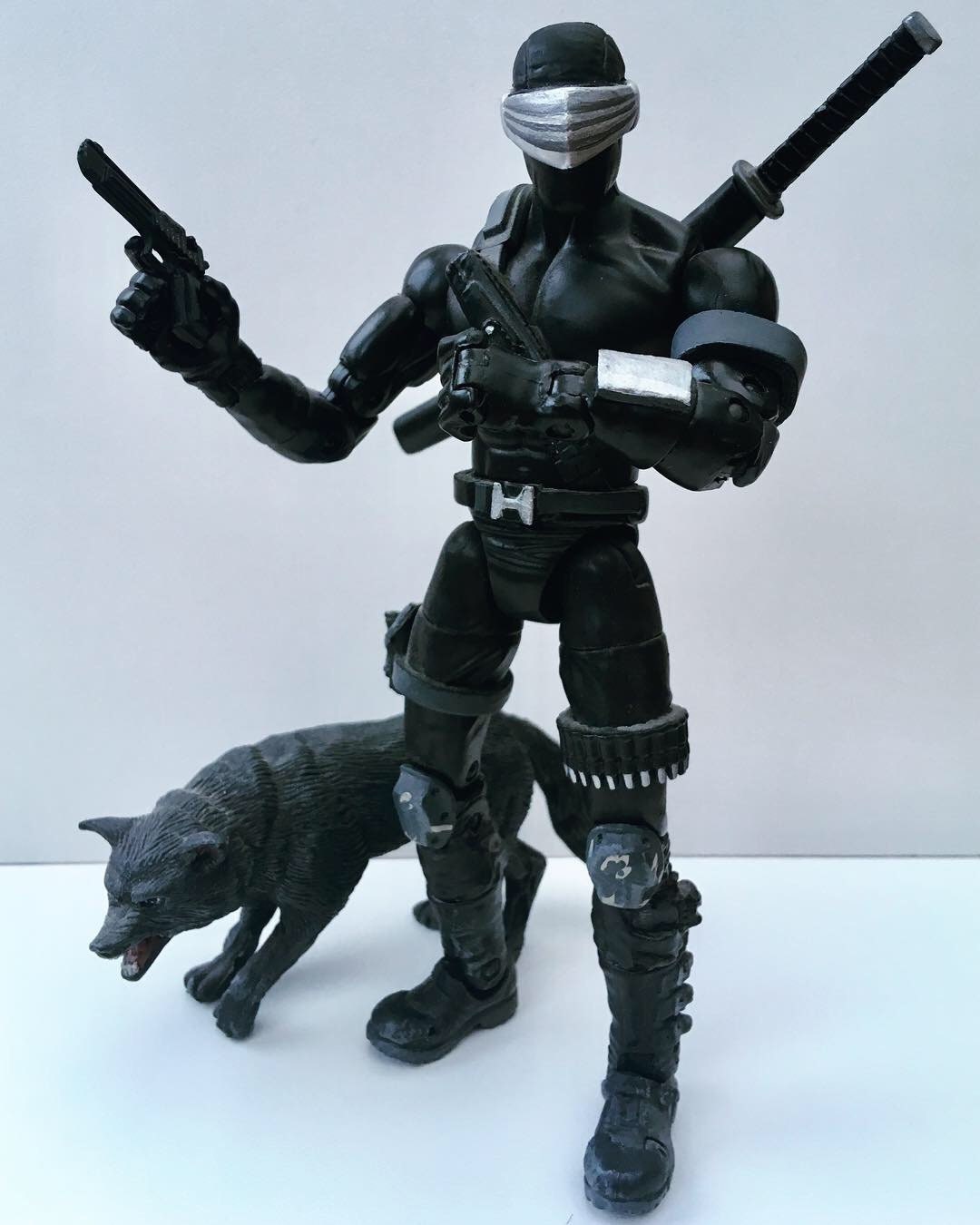 Custom GI Joe Snake Eyes Action Figure 6 Inch - Etsy