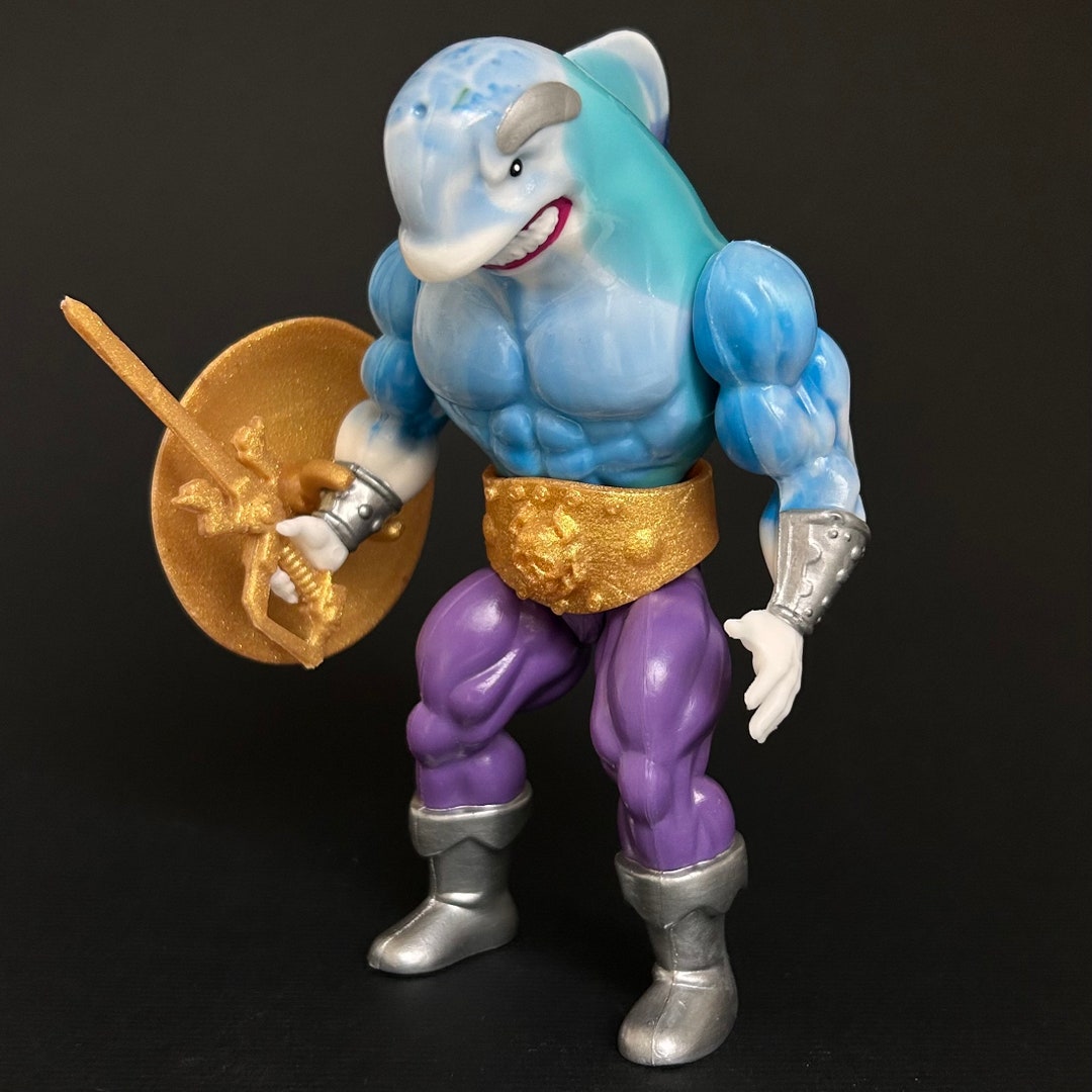 MOTU KO Street Sharks Orca Warrior Actiefiguur - Etsy