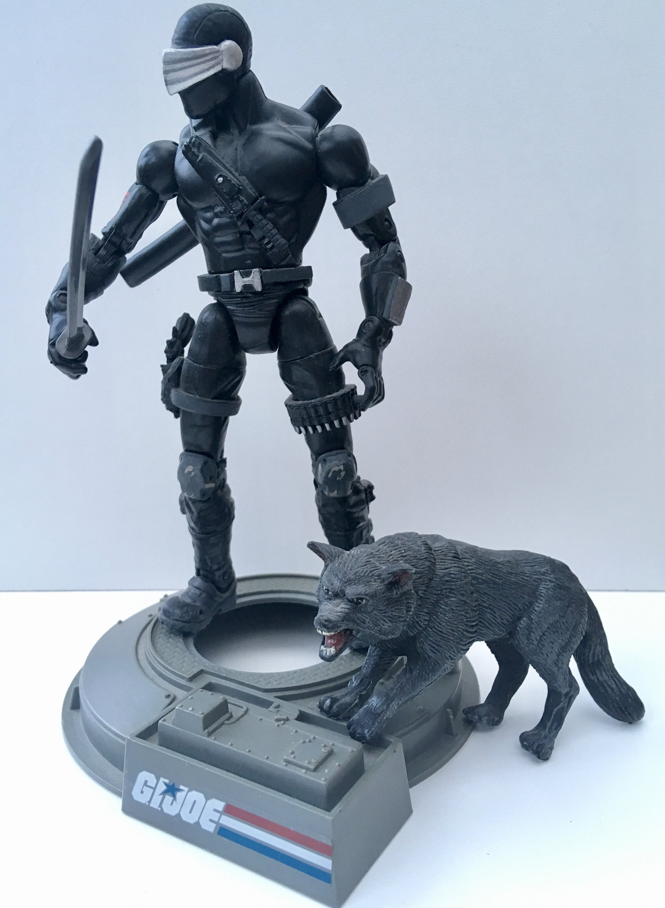 Custom GI Joe Snake Eyes Action Figure 6 Inch - Etsy