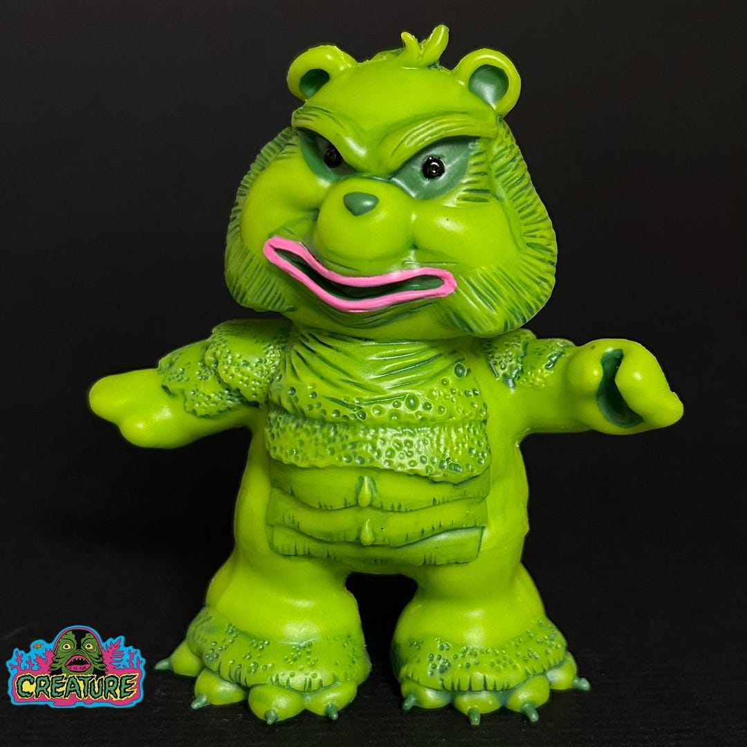 The Creature Scare Bear Figure - Etsy