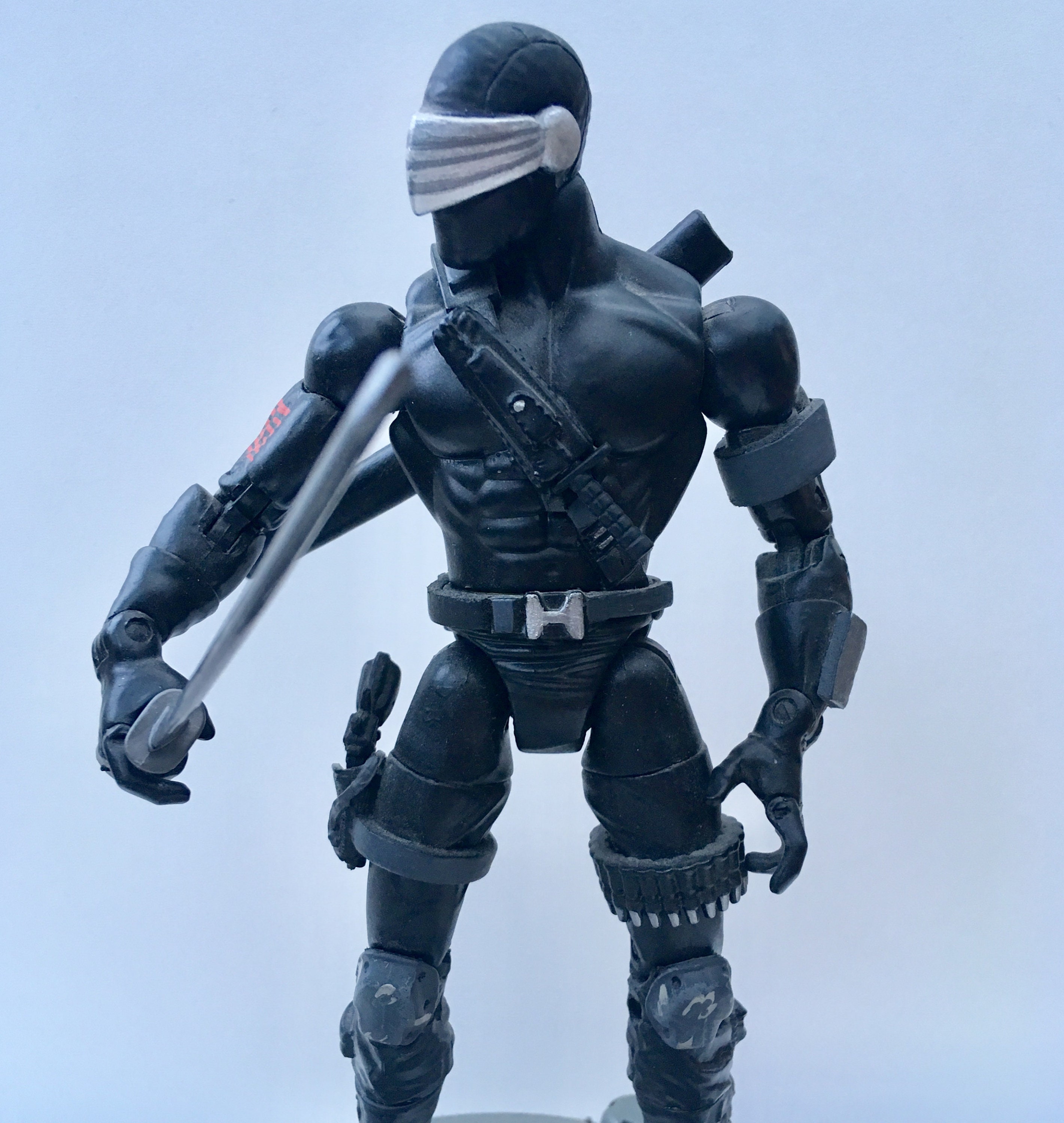 Custom GI Joe Snake Eyes Action Figure 6 Inch - Etsy