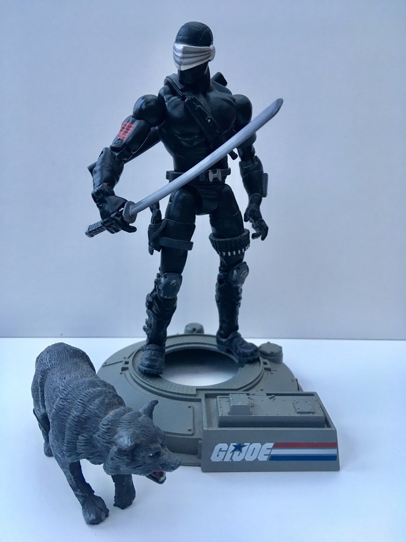 Custom GI Joe Snake Eyes Action Figure 6 Inch - Etsy