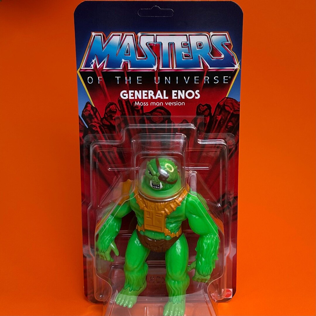 Masters of the Universe General Enos Moss Man Version - Etsy