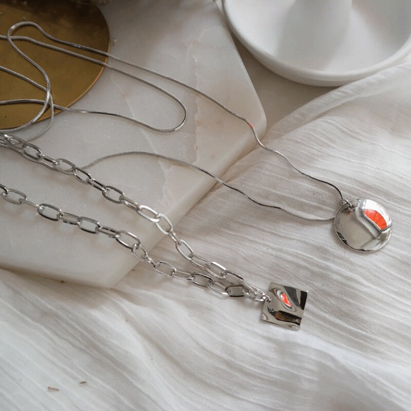 Coin Necklace Set Gold Layering Choker Necklace Double Coin Layered ...