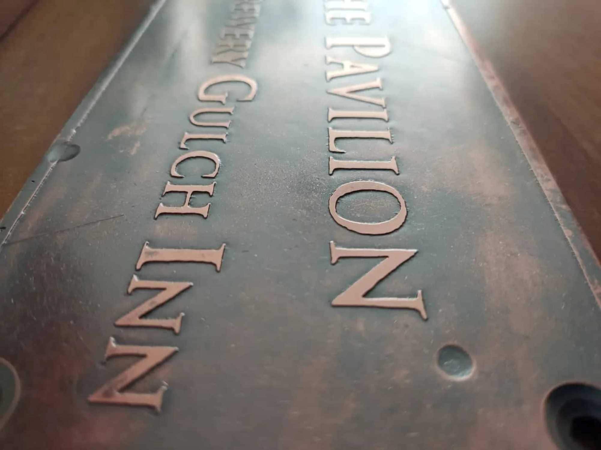 Custom Brass Name Plate Antique Signage Door Sign Gift Home - Etsy