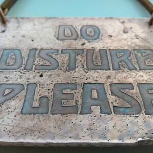 Custom Vintage Copper Sign, Door Sign, Do Not Disturb, Home Office ...