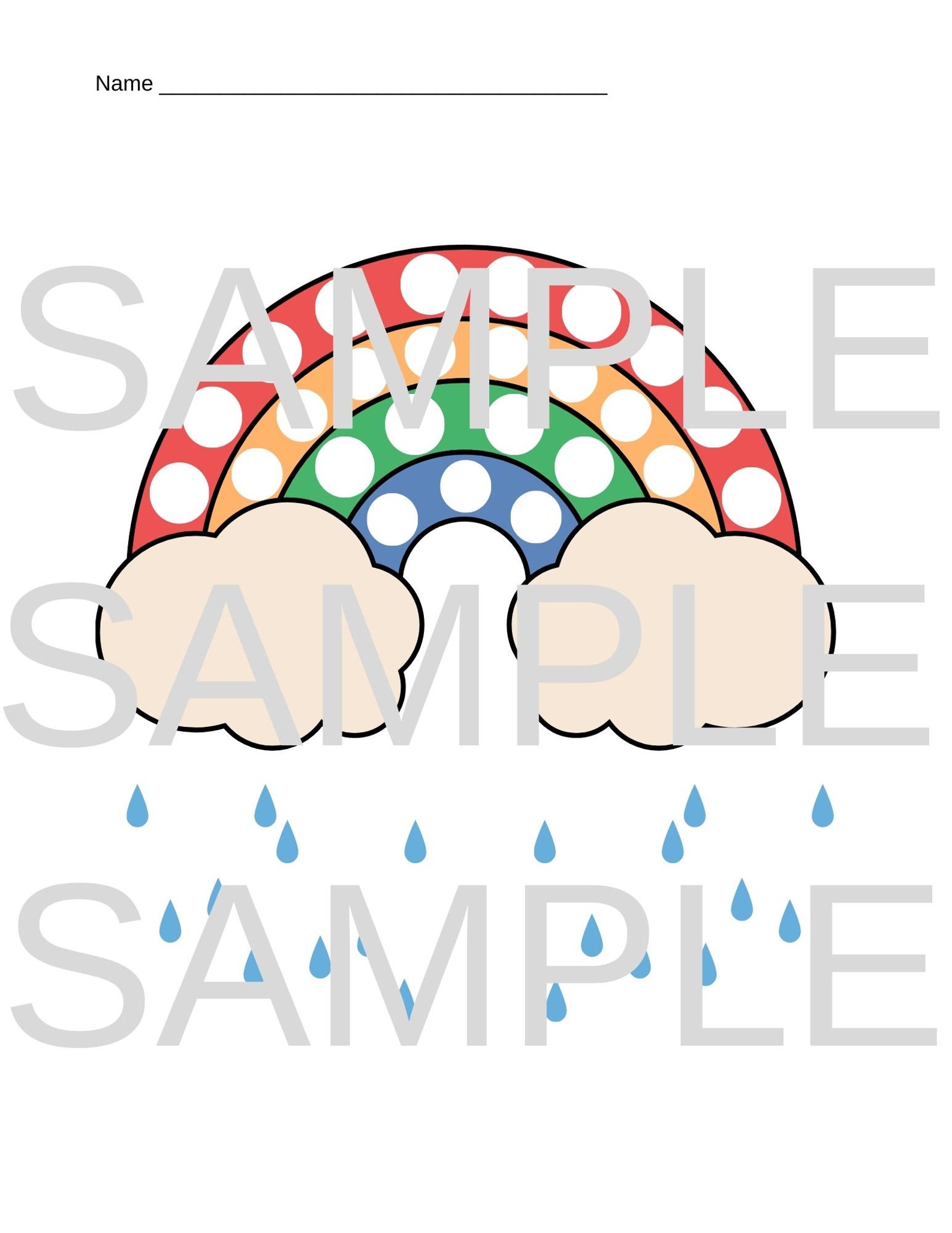 Rainbow Activity Sheet, Counting, Lesson Plan, Preschool Lessons ...