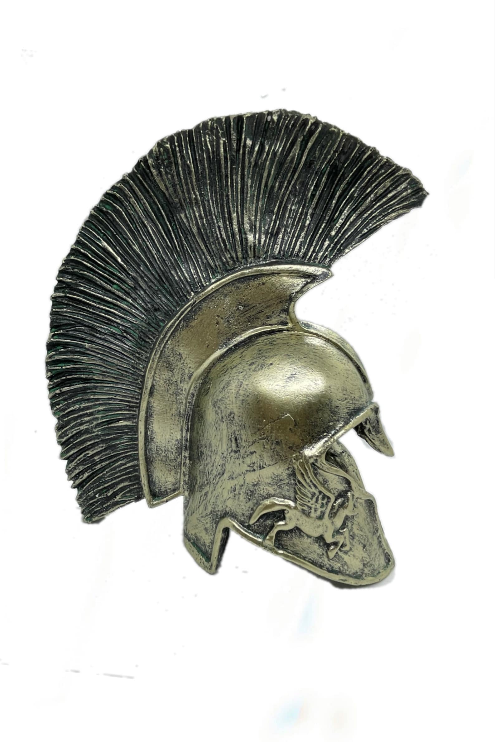 Hand-painted Resin Spartan Helmet: Home Decor Trophy, Military Gift - Etsy