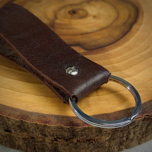 Celtic Leather Keychain, Celtic Cross Engraved Key Ring, Handmade ...