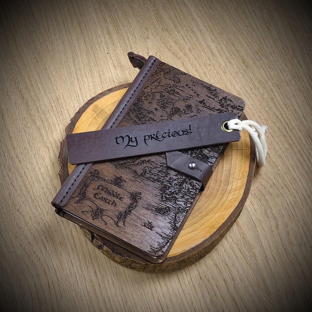 My Precious Bookmark, LOTR Bookmark, Leather Personalized Bookmark ...