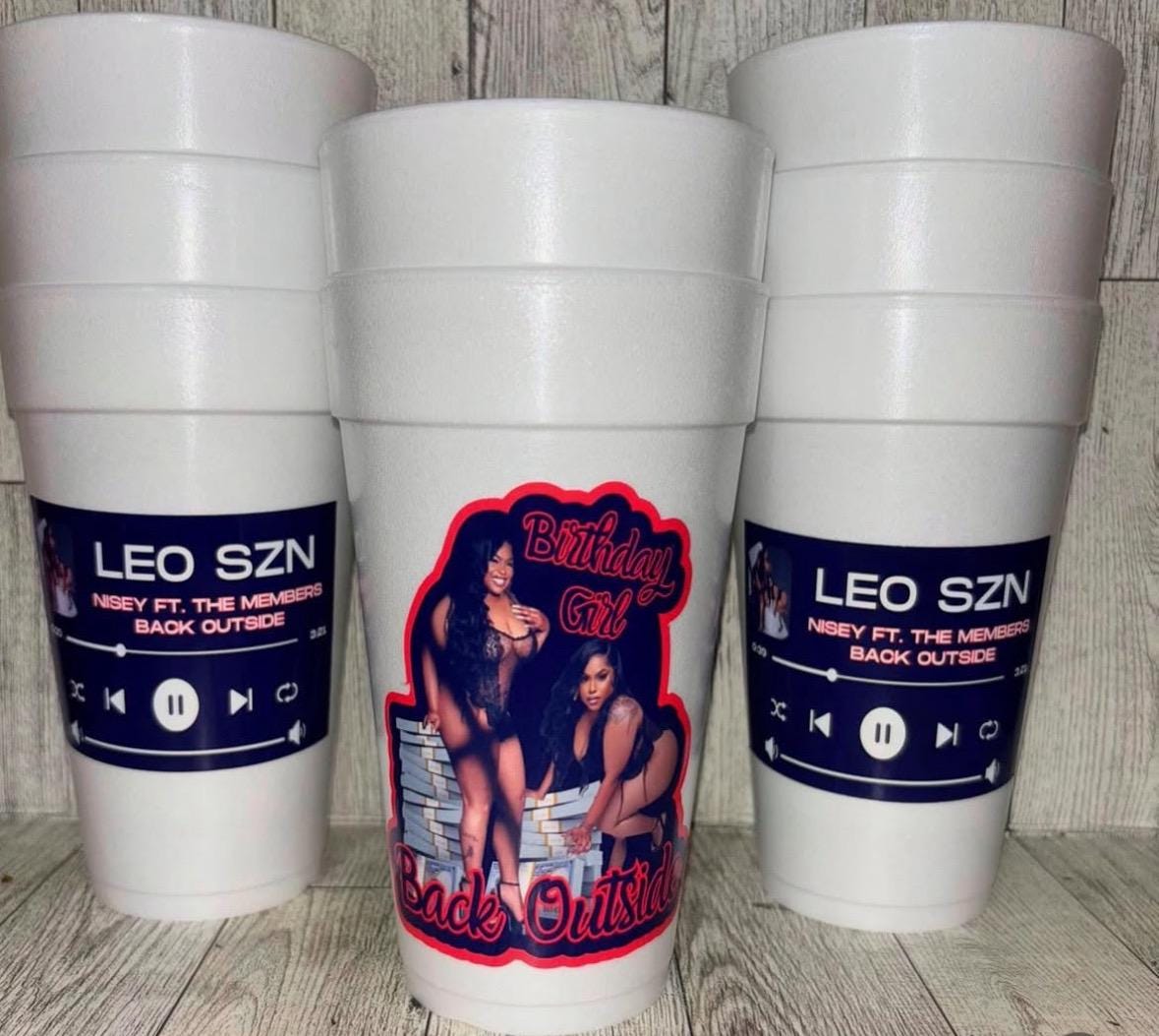 20oz Personalized Styrofoam Cups - Etsy