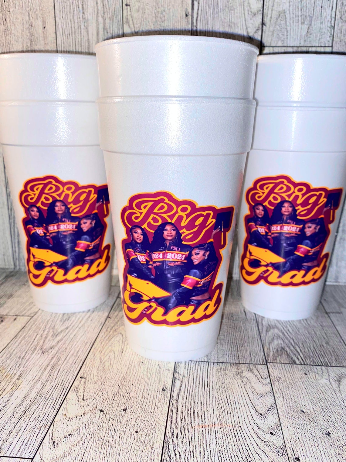 20oz Personalized Styrofoam Cups - Etsy