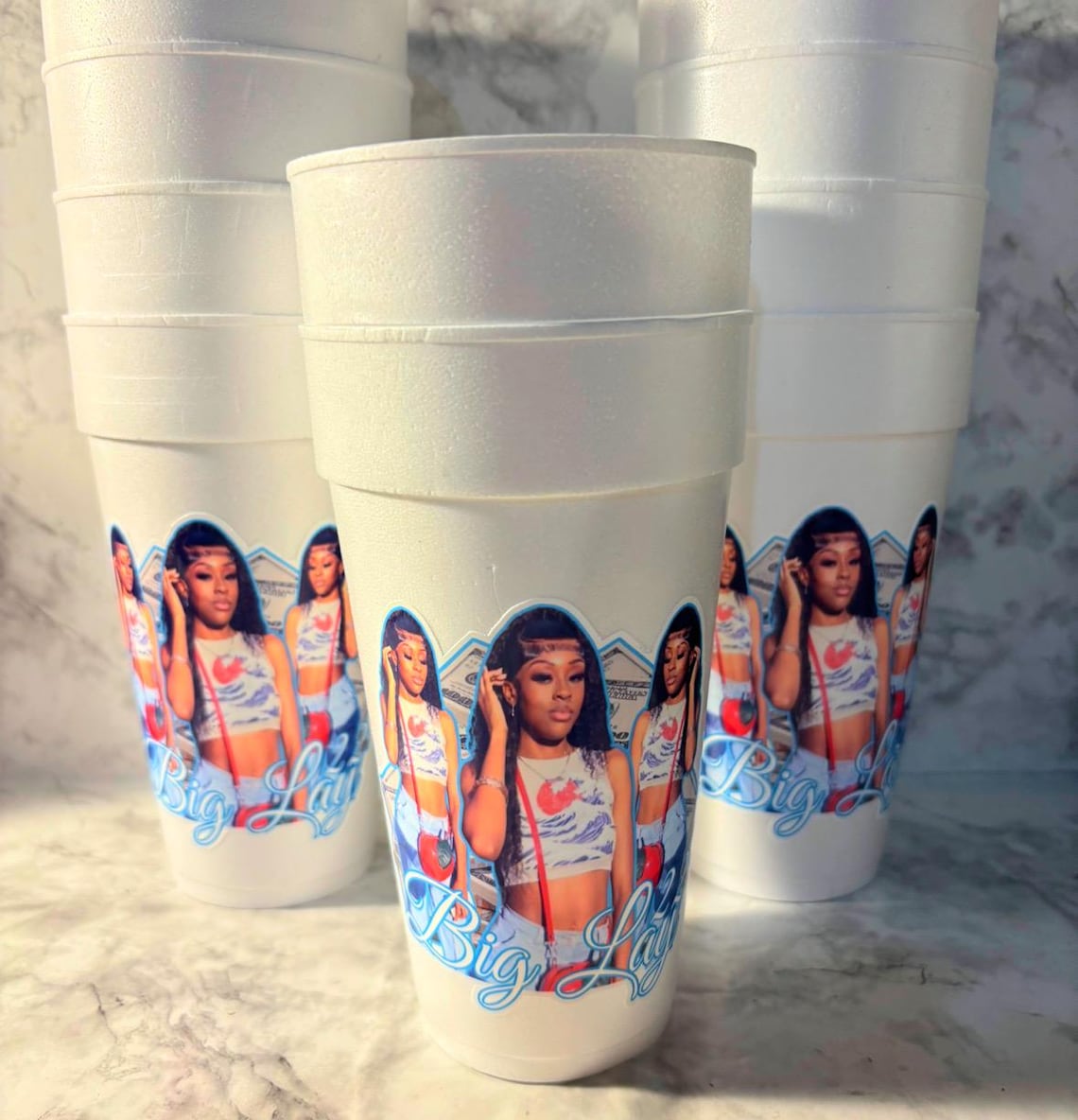 20oz Personalized Styrofoam Cups - Etsy