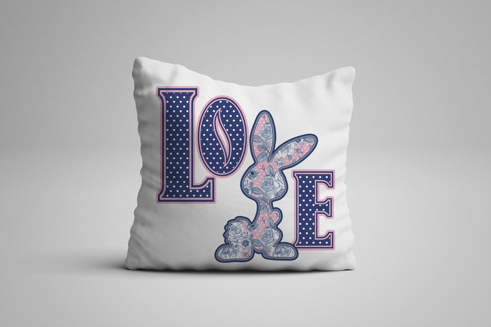 Easter Love Bunny Sublimation Design For Sublimation Printing Etsy