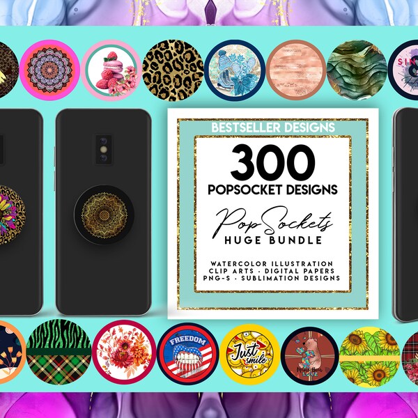 Pop Socket Svg - Etsy