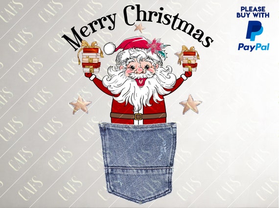 Christmas Png Sublimation Design Santa Claus Png Christmas | Etsy