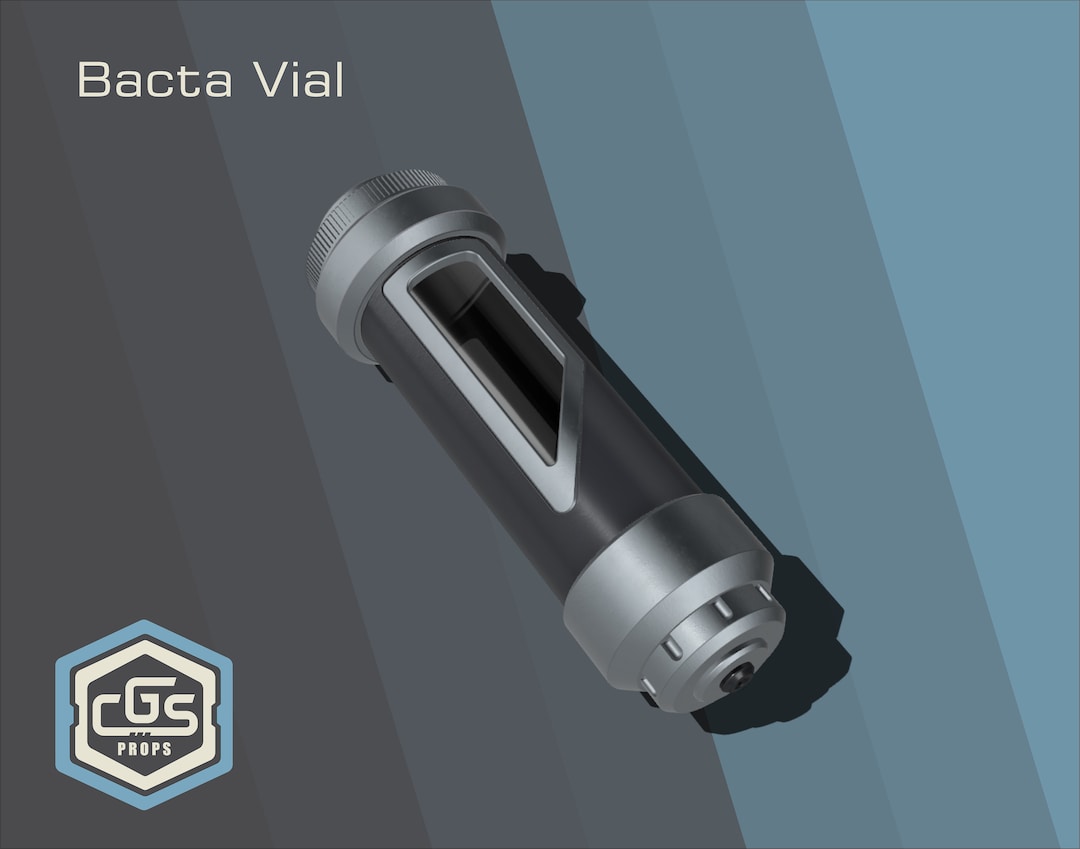 Bacta Vial 3D File - Etsy
