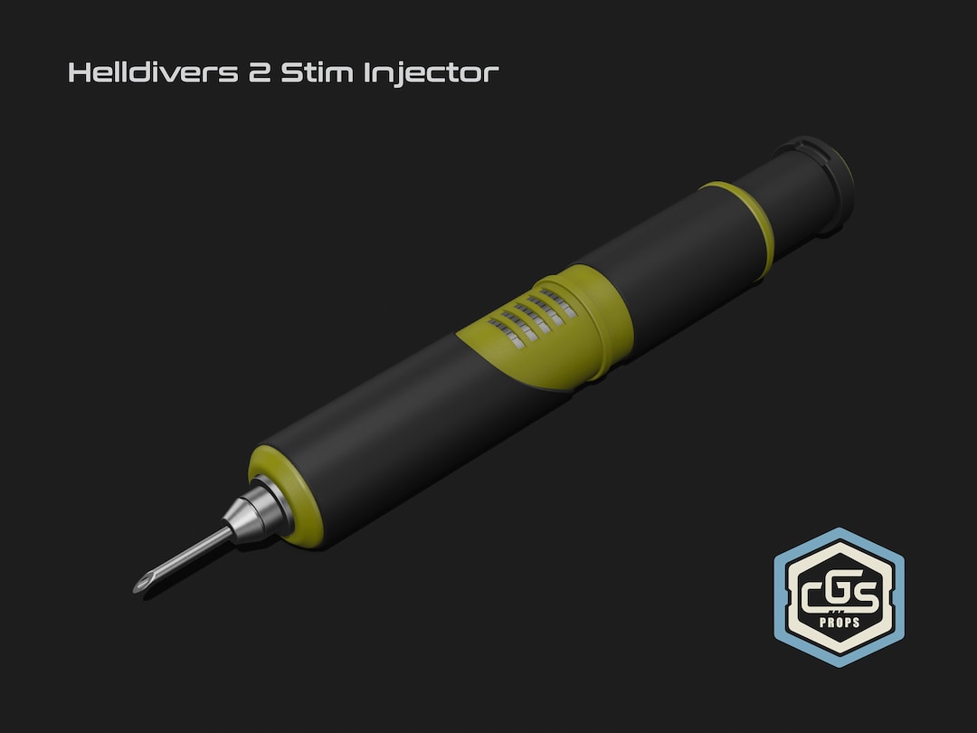 HELLDIVERS 2 Stim Injector 3D File - Etsy