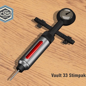 Fallout Stimpak 3D File Set - Etsy