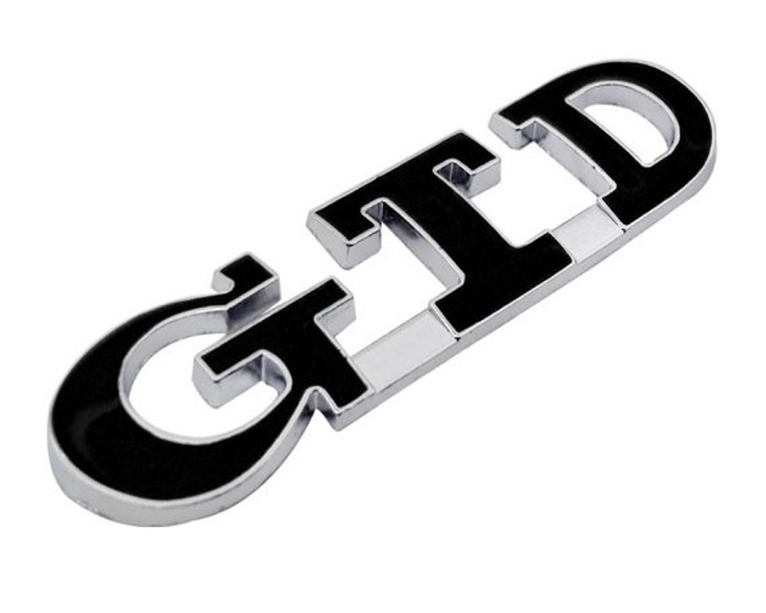 Car Styling GTD 3D Metal Emblem Car Sticker Zinc Alloy Badge Auto Tail ...
