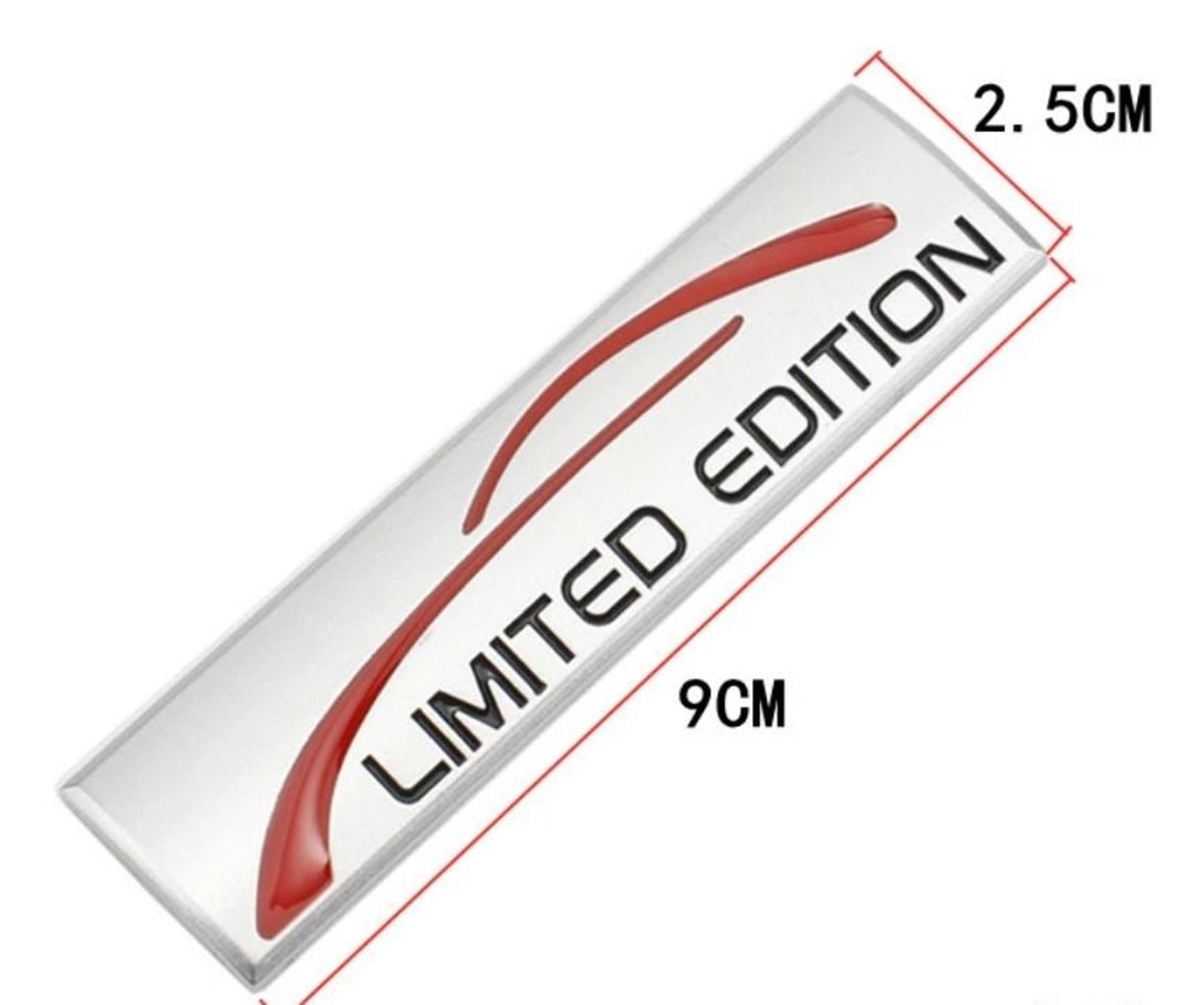 New 3D Metal Limited Edition Auto Car Sticker Badge Motorcycle Stickers ...